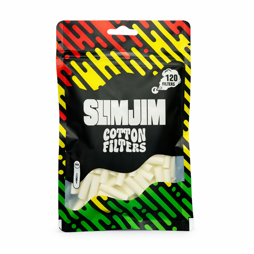 Buy Slimjim Slim Long Size Cotton Filters (22 X 6 MM) – Slimjim Skins